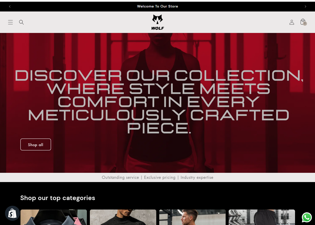 CUSTOM SIZING – Wolf Gear